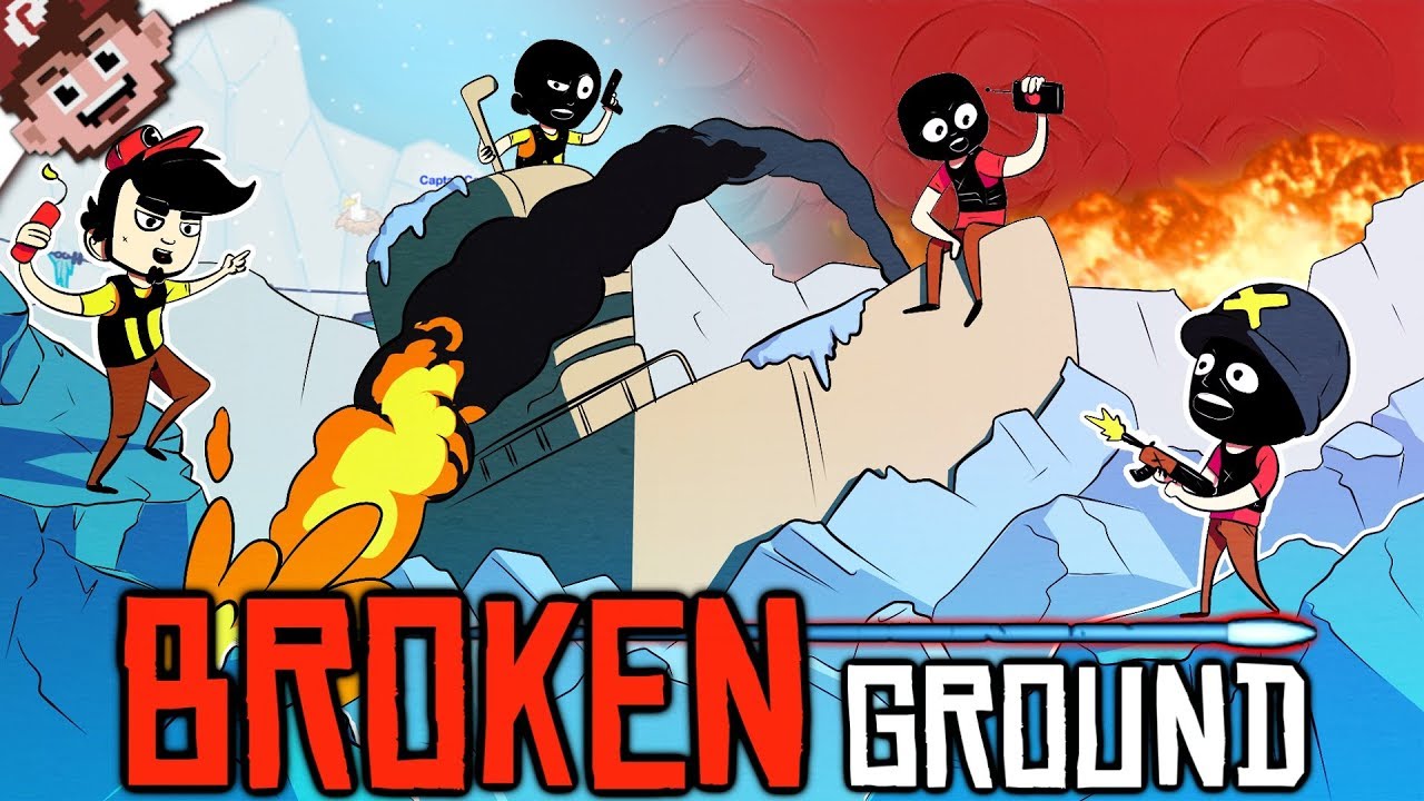 I HAVE THE HIGH GROUND! | Multiplayer Artillery Game (Broken Ground ...