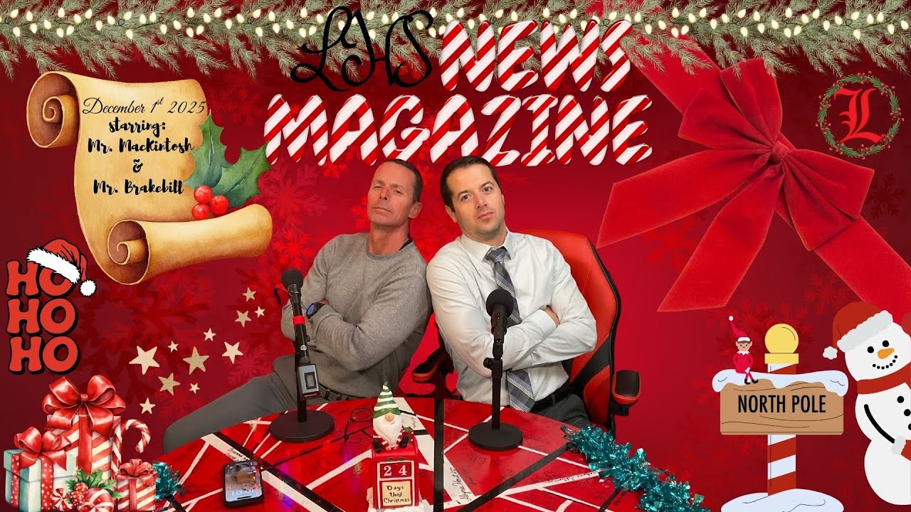 12/1/25 Daily Announcements at Loudon High School with Principal Scott ...