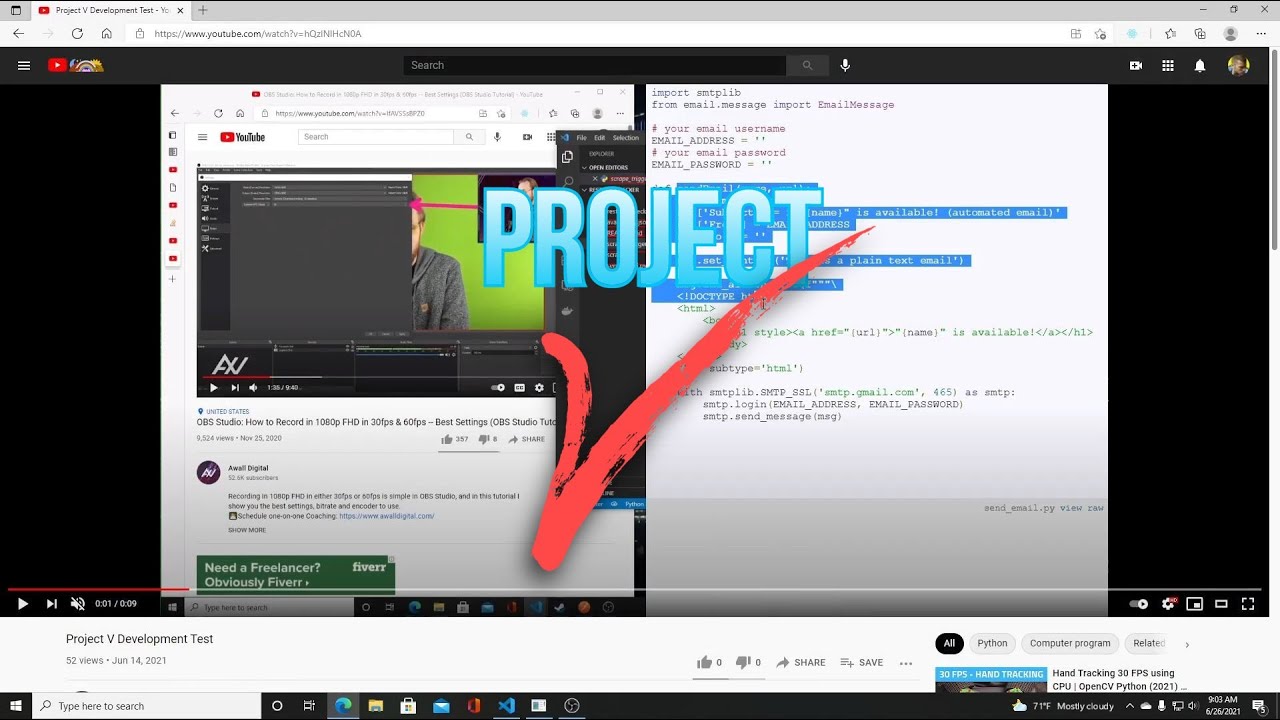 Project V - demo - YouTube