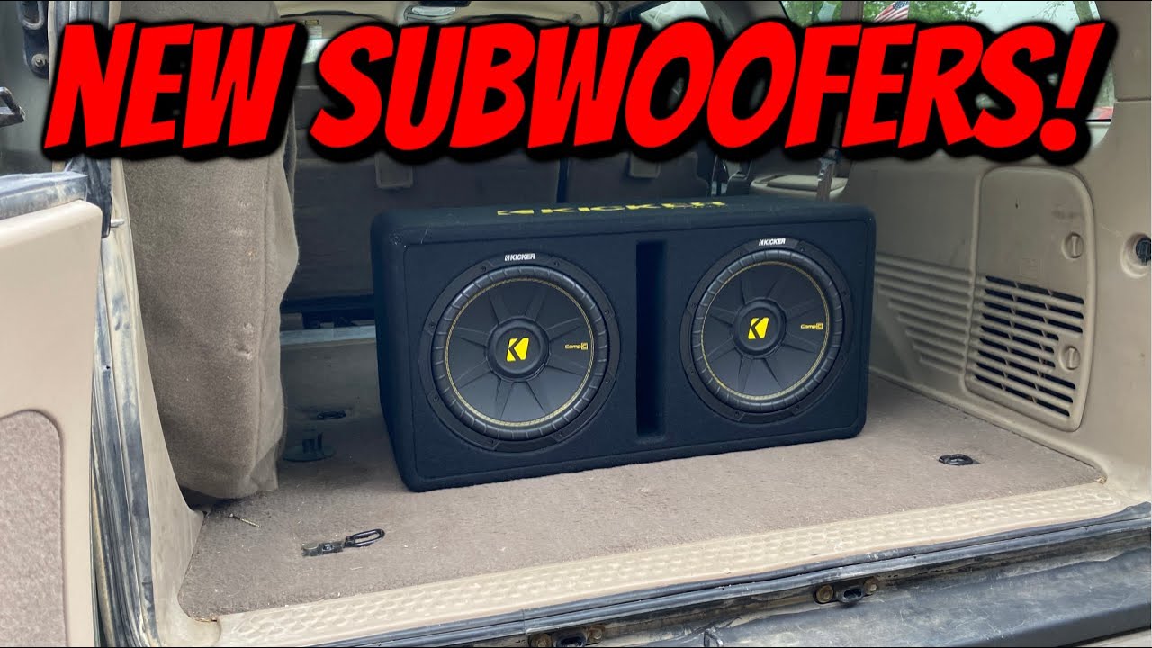 2000 Ford Excursion With Dual Kicker CompC 12s - YouTube