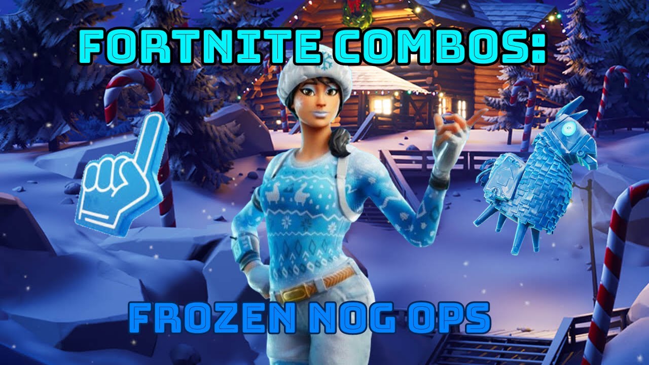 Fortnite - Frozen Nog Ops Combos (Chapter 2 Season 1) - YouTube