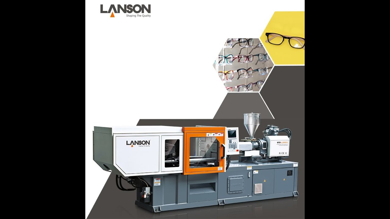 eyes glasses frame optical plastic injection moulding machines - YouTube
