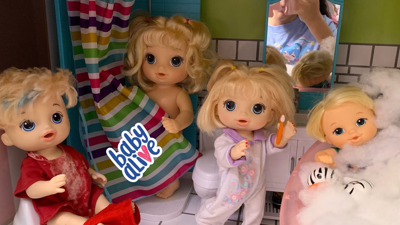 BABY ALIVE Family Night Routine - YouTube