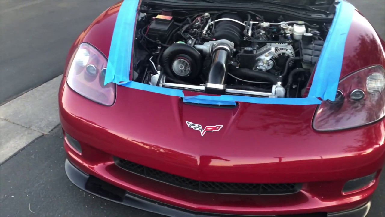 Dyno day for the C6 Grandsport NEW supercharger - YouTube