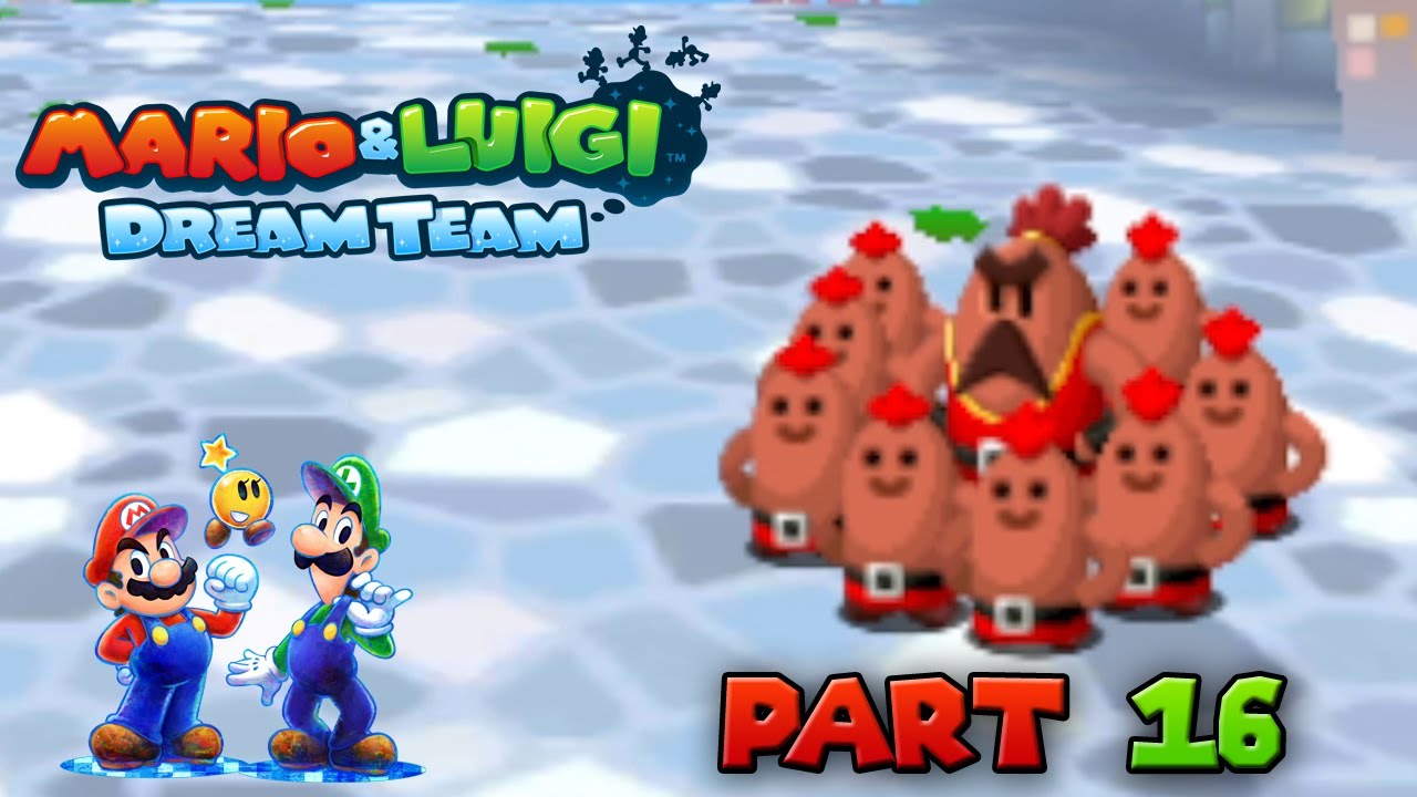 Mario & Luigi: Dream Team - Part 16 - Boss Beef Cloud, Sorrow Fist ...