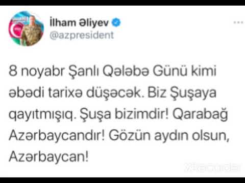 Qarabağ bizimdir ! Qarabağ Azərbaycandır!