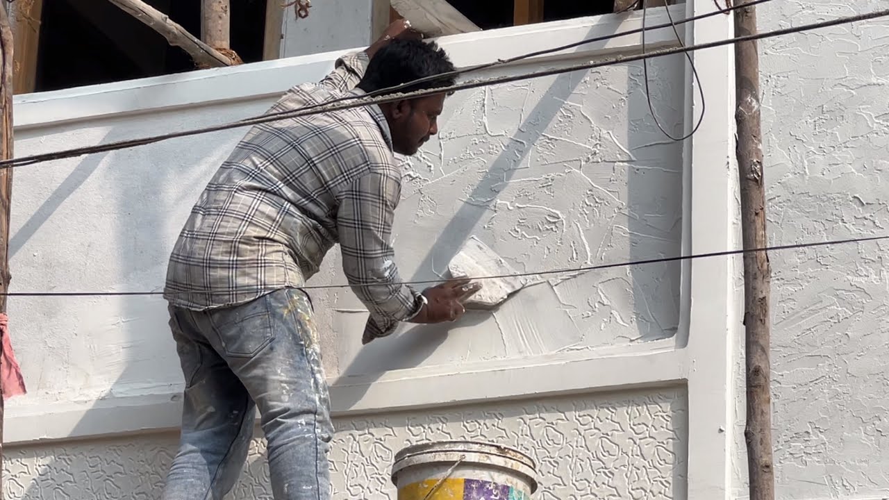 House elevation Wall Texture design | Wall Texture design ideas - YouTube