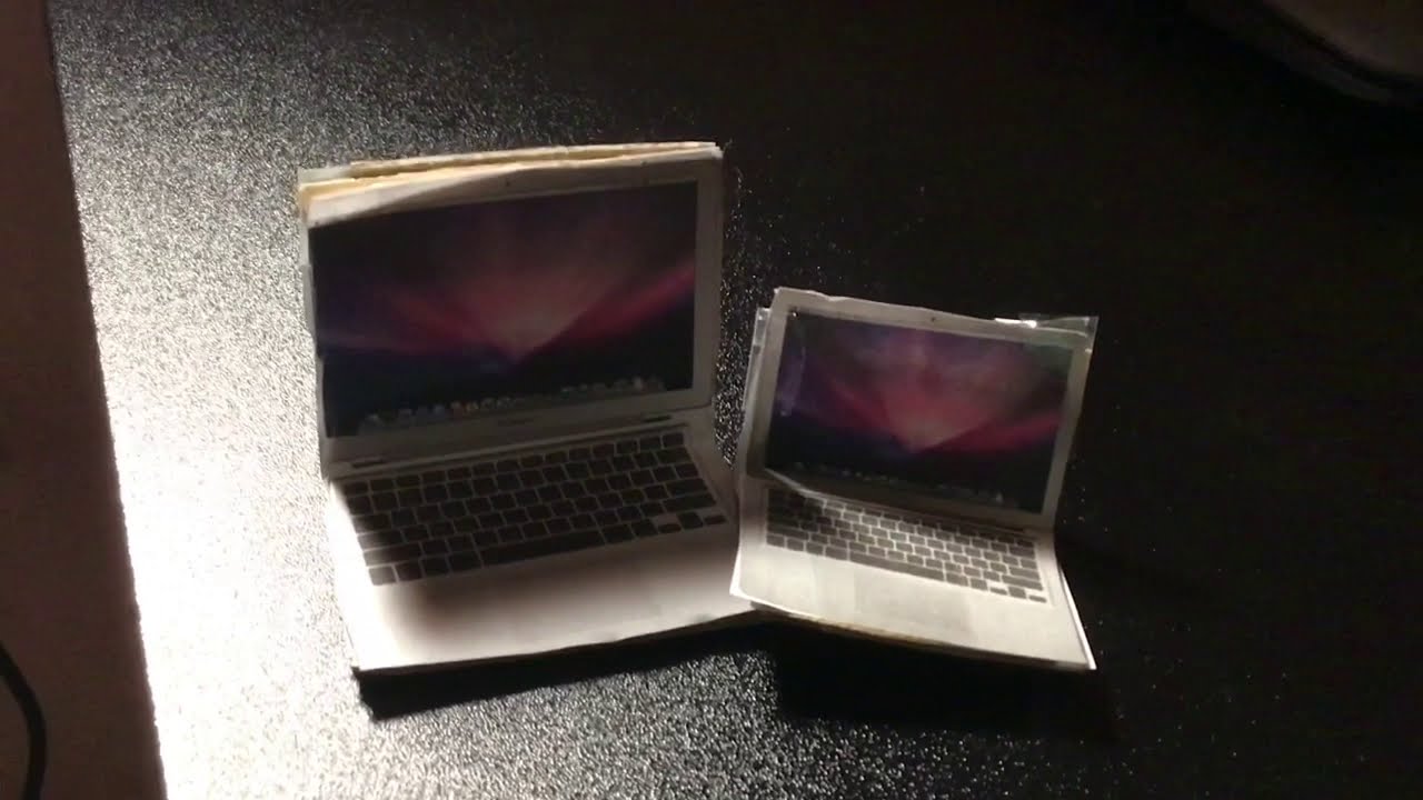 How To Make an American Girl Doll Laptop so they can do virtual school ...