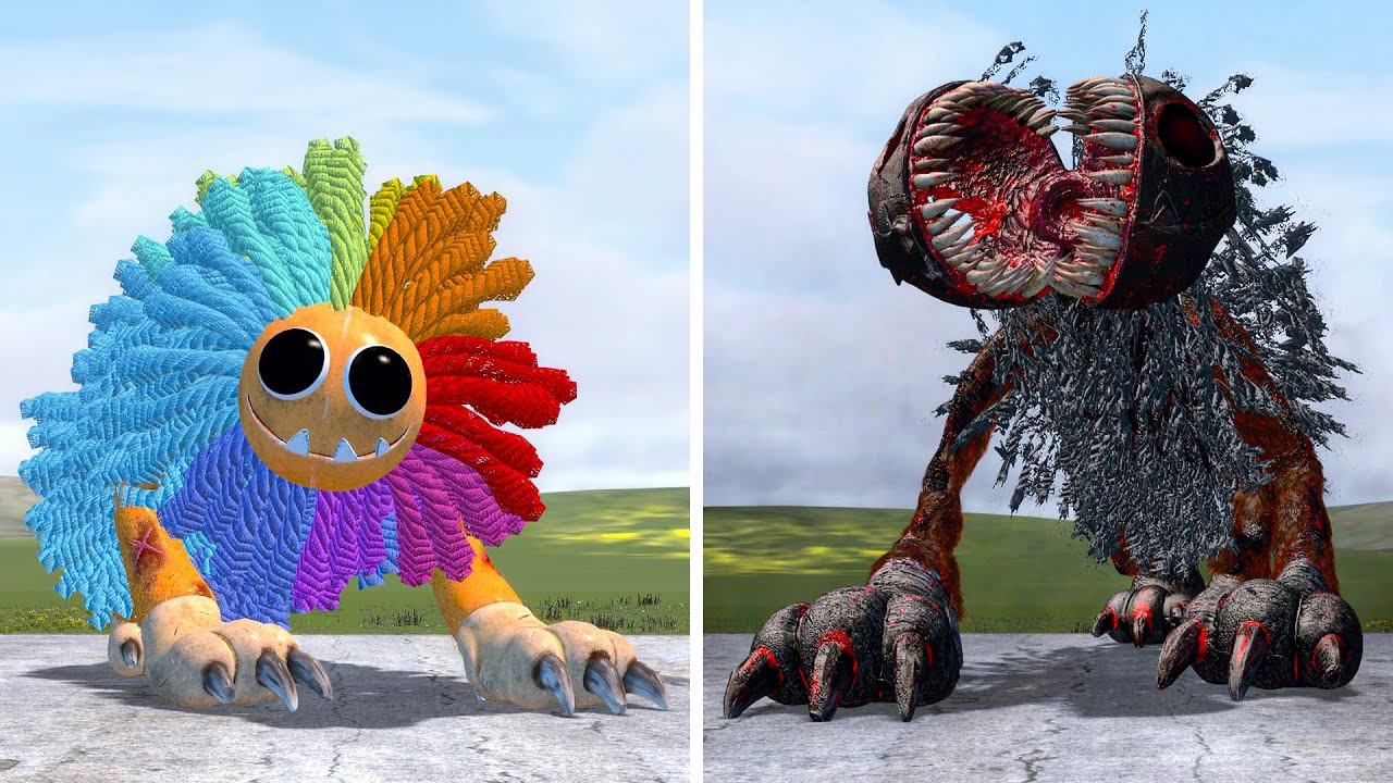 EVOLUTION OF NEW CURSED YARNABY FROM POPPY PLAYTIME 4 (Garry's Mod ...