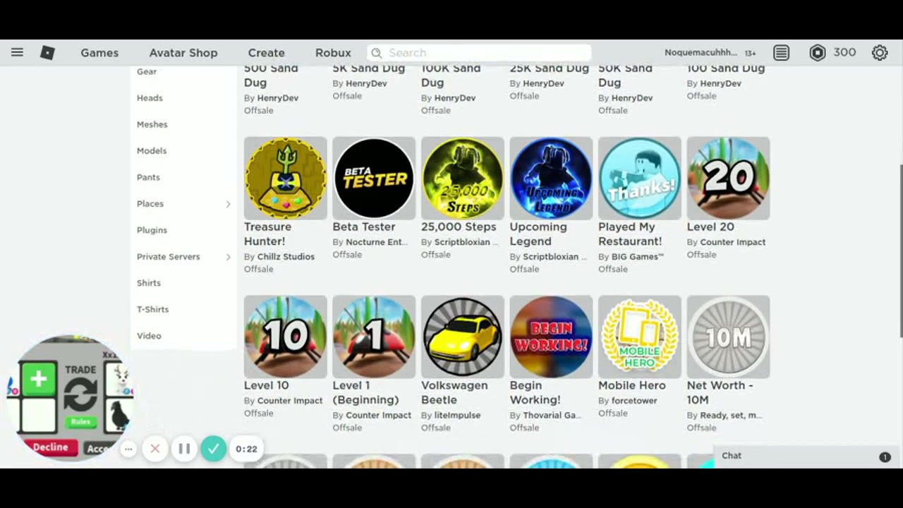 my inventory badges and pases - YouTube