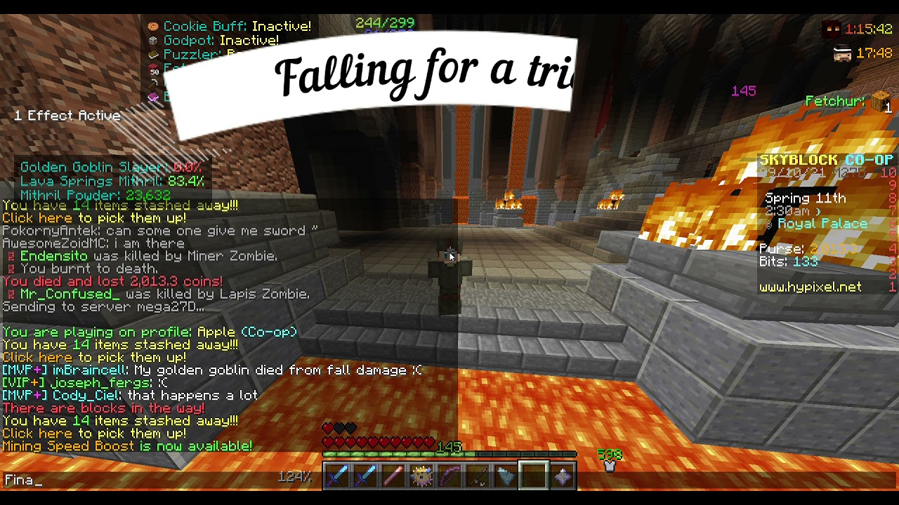 Life As A Non HYPIXEL Skyblock YouTube Life As A Non HYPIXEL Skyblock YouTube