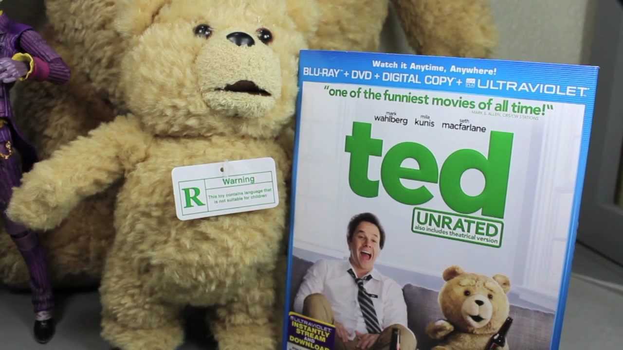 Ted 8" Talking PG Rated Plush Blu-ray, DVD & Ultraviolet Best Buy ...