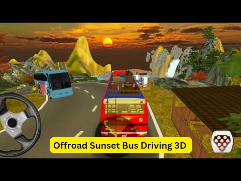 Offroad Sunset Bus Driving 3D - YouTube