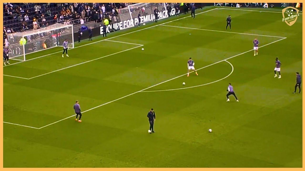 Tottenham Hotspur - Tactical Finishing Drill - YouTube