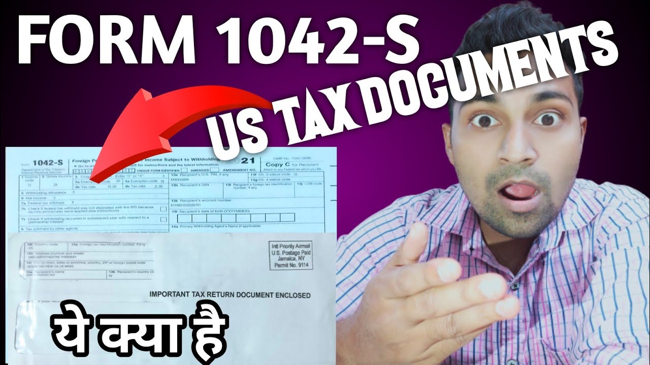 Tax Form 1042 Detail Info What Is Form 1042S 1042 S Tax Form Tax Form 1042 Detail Info What Is Form 1042S 1042 S Tax Form