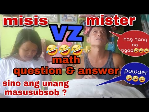 misis lumaban kay mister | math question & answer #goodvibes #challenge#mathchallenge# ...