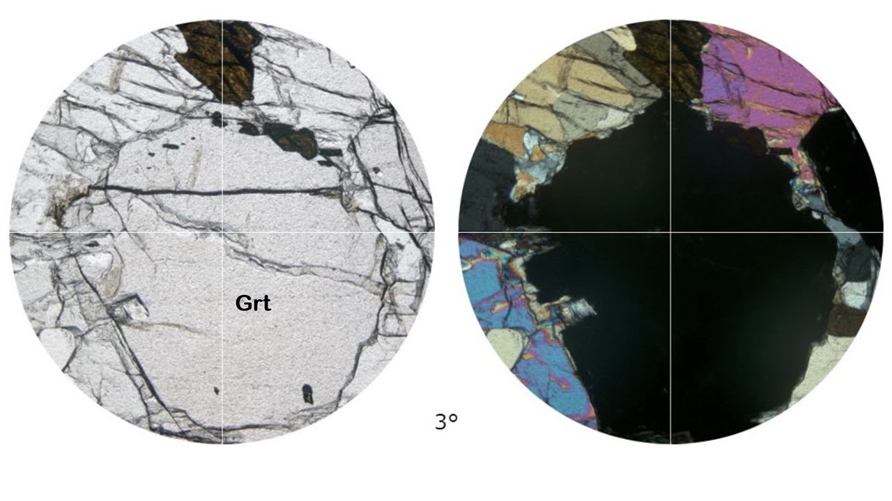 Virtual Microscope: Γρανάτης / Garnet - YouTube