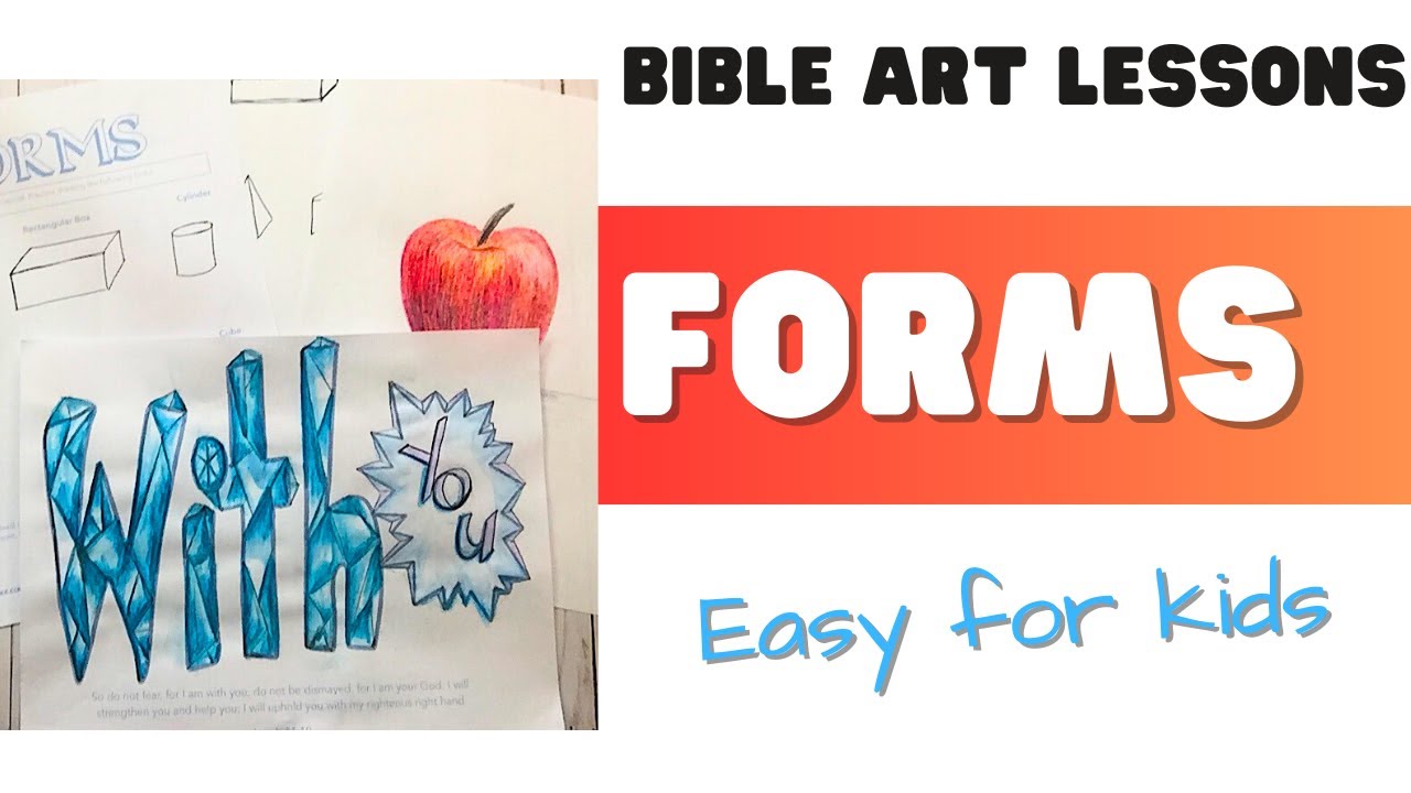 Elements of Art- Forms Coloring an Apple- pt 2 - YouTube