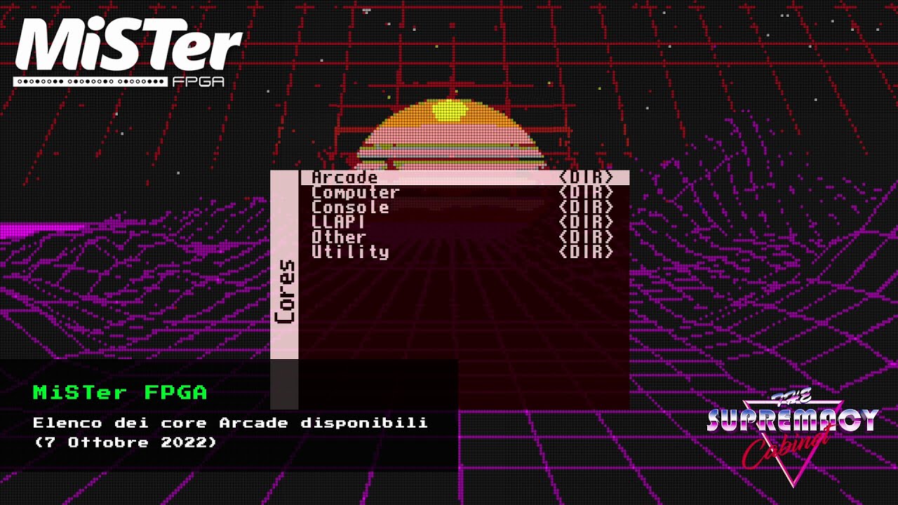 MiSTer FPGA - Elenco core arcade [7 Ottobre 2022] - YouTube