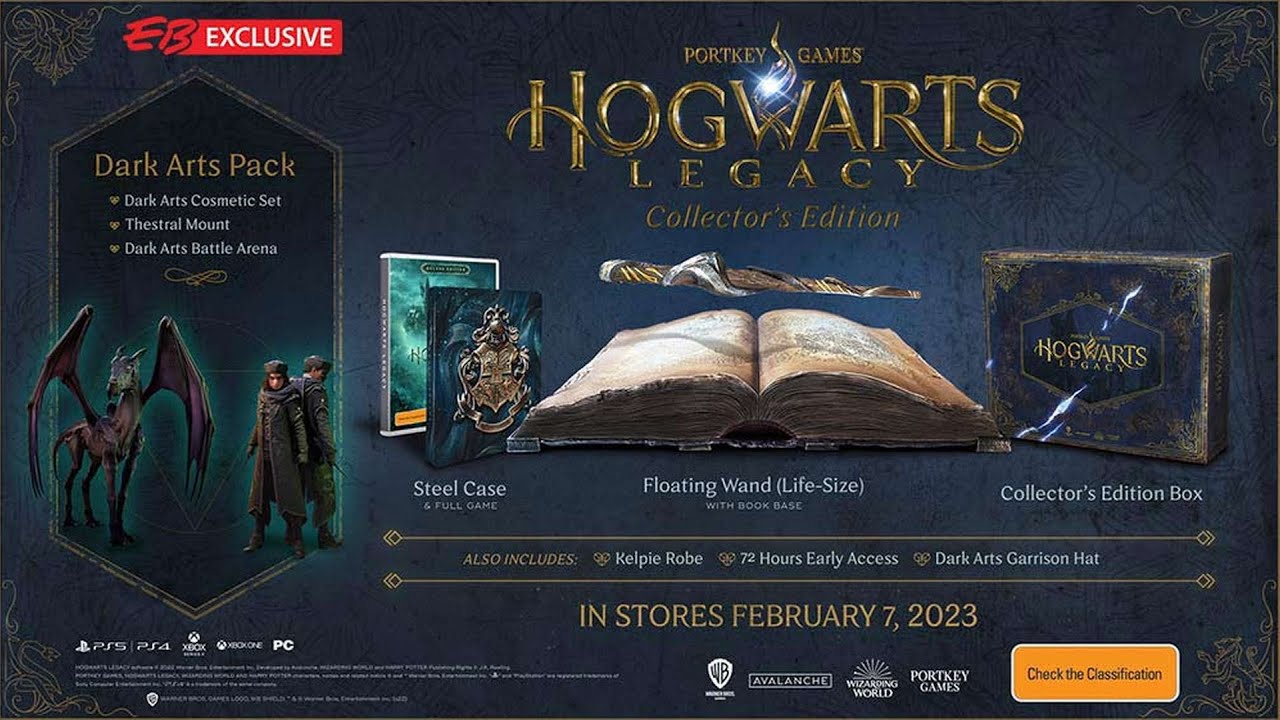 Hogwarts Legacy Collectors Edition Unboxing Thestral Mount Gameplay hogwarts-legacy-collectors-edition-unboxing-thestral-mount-gameplay
