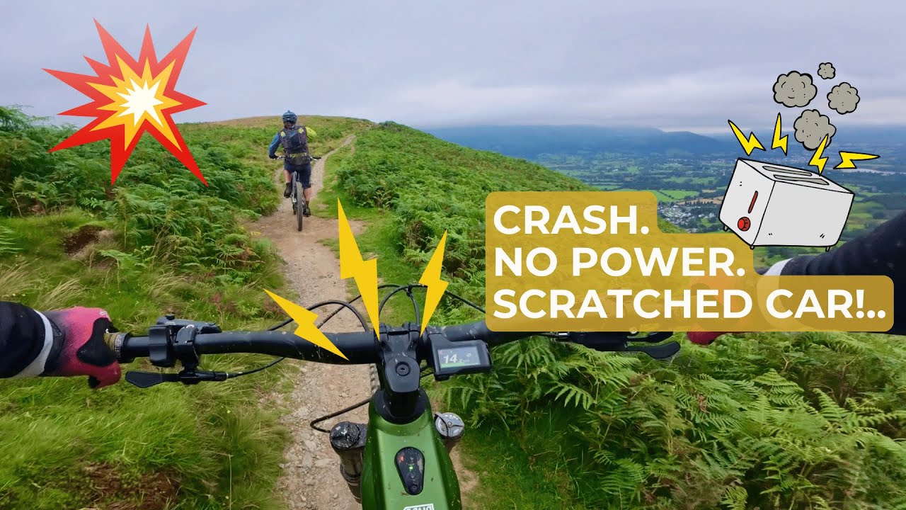 It Went Very Wrong! - Merida e160 675 First Ride - YouTube