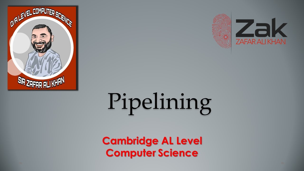 Pipelining & Registers in RISC | A Level | By ZAK - YouTube