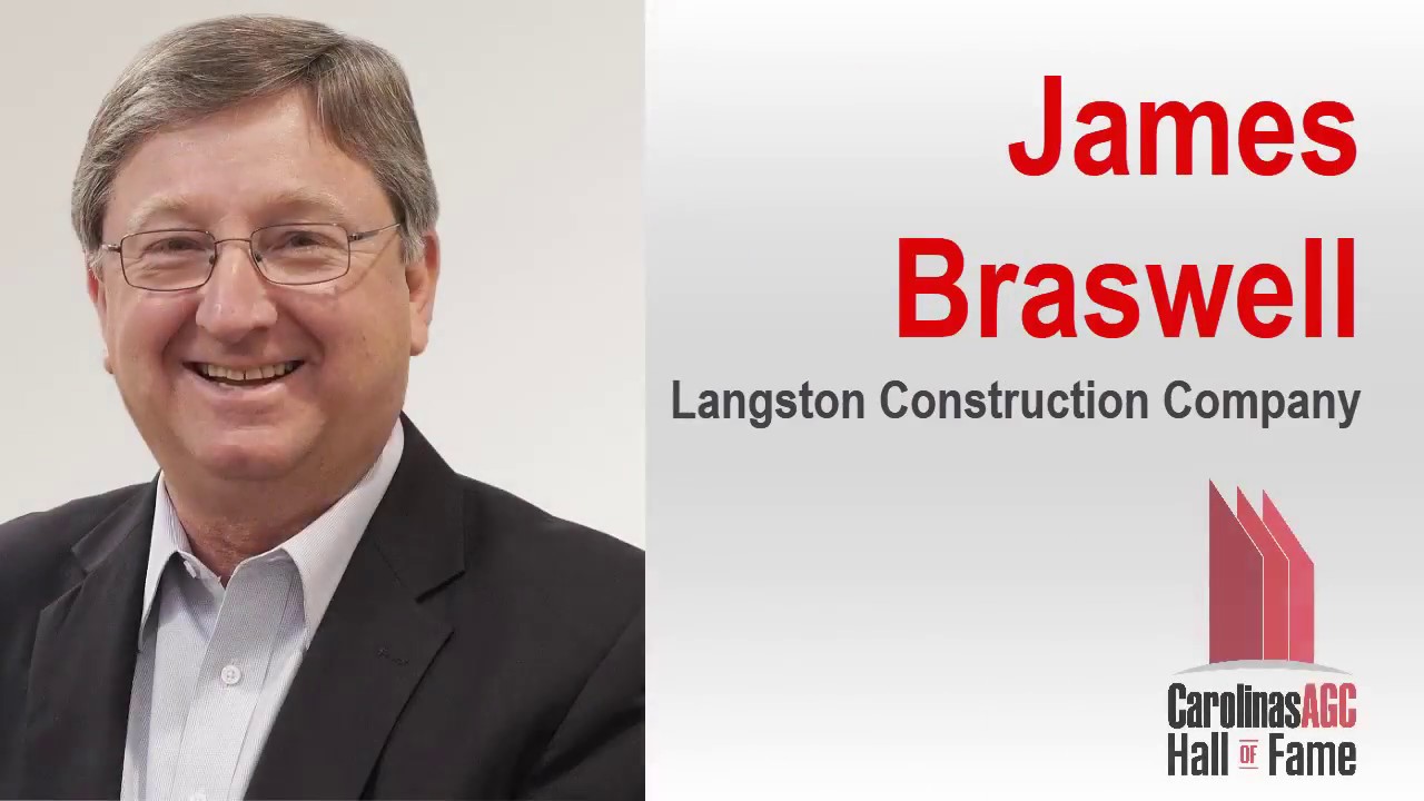 James Braswell: Hall of Fame Award Winner 2018 - YouTube