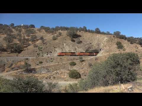 Last Tunnel on the Tehachapi Loop and Engineering Marvel - YouTube