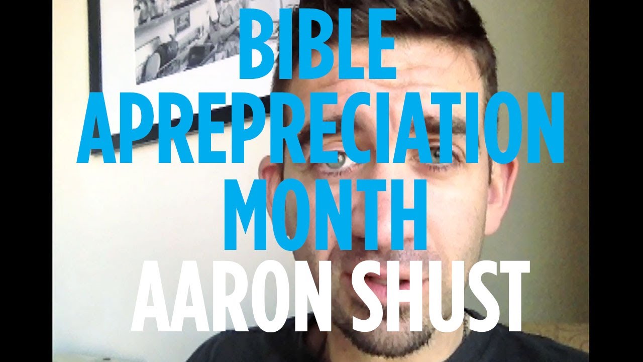 Aaron Shust: Bible Appreciation Month on The Message // SiriusXM - YouTube