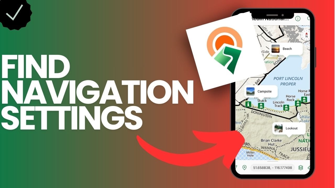 Where to find the navigation settings in the Avenza Maps app? - YouTube