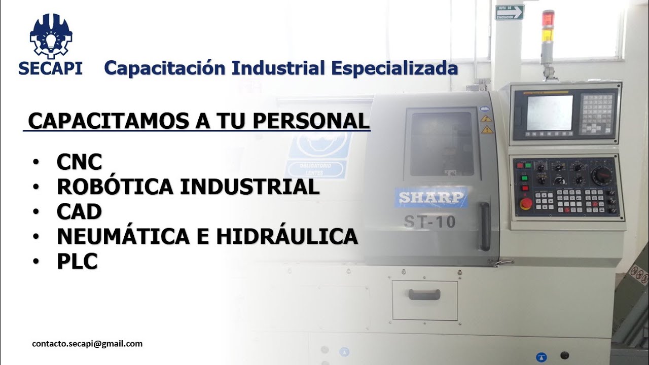 BIENVENIDOS A SECAPI CAPACITACION INDUSTRIAL ESPECIALIZADA - YouTube