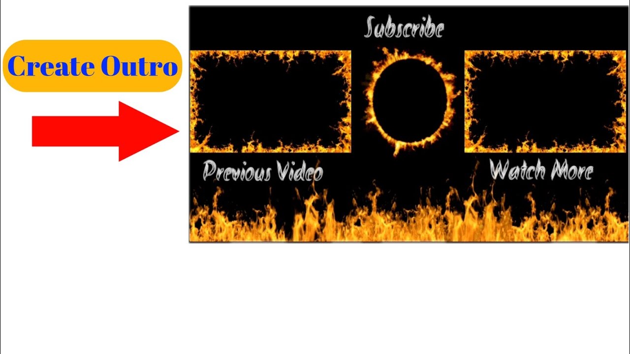 How to create a professional outro - YouTube