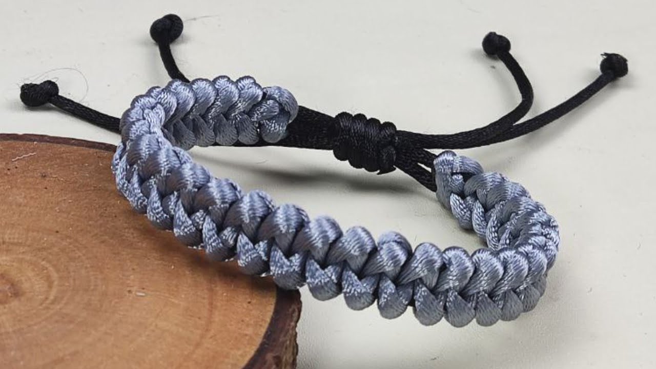 How to Make Macrame Bracelet | Easy & Simple for Beginner - YouTube