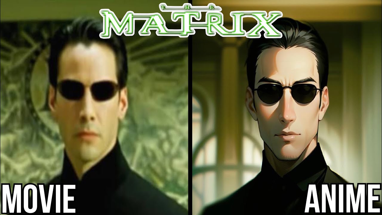 The Matrix Neo Anime