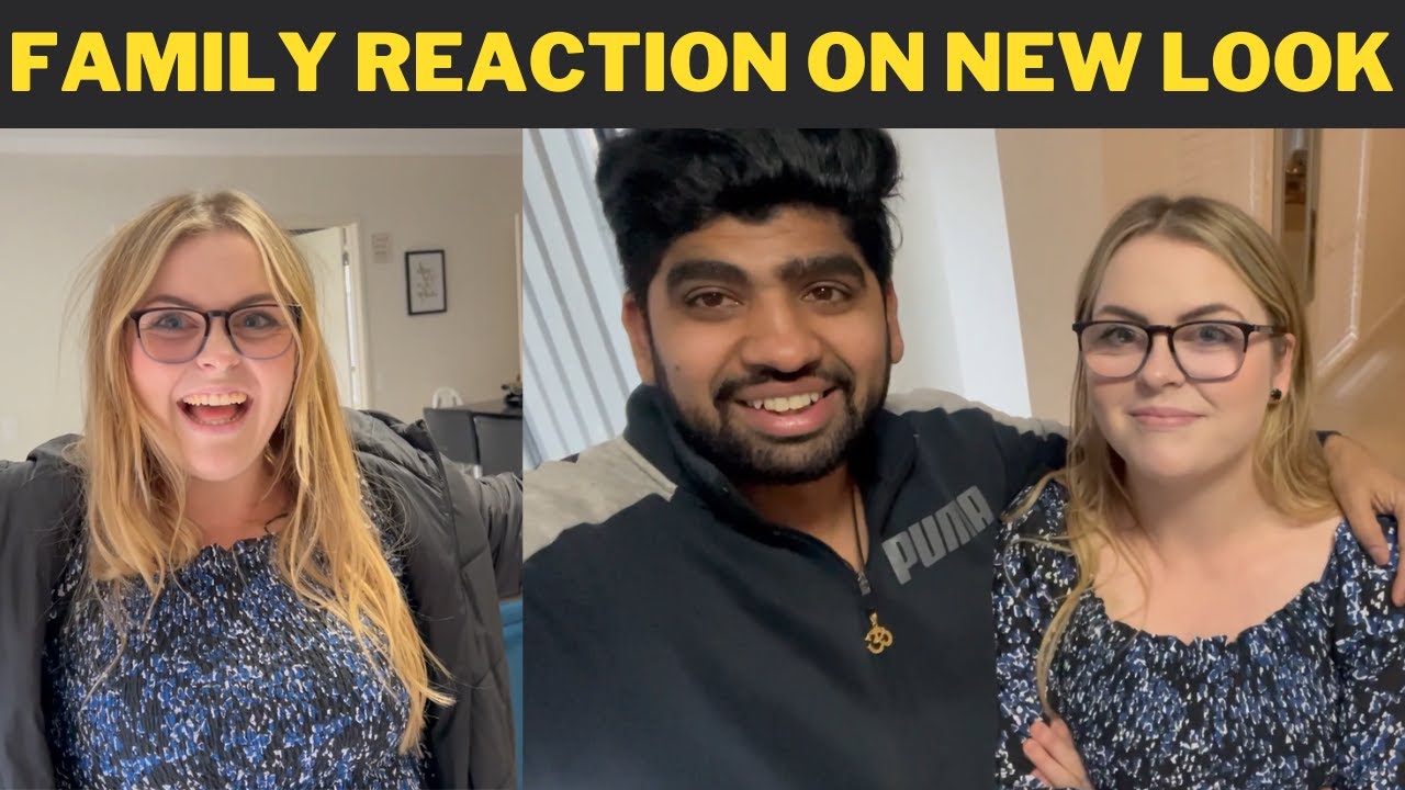 SURPRISING EVERYONE WITH NEW LOOK | FAMILY REACTION - YouTube