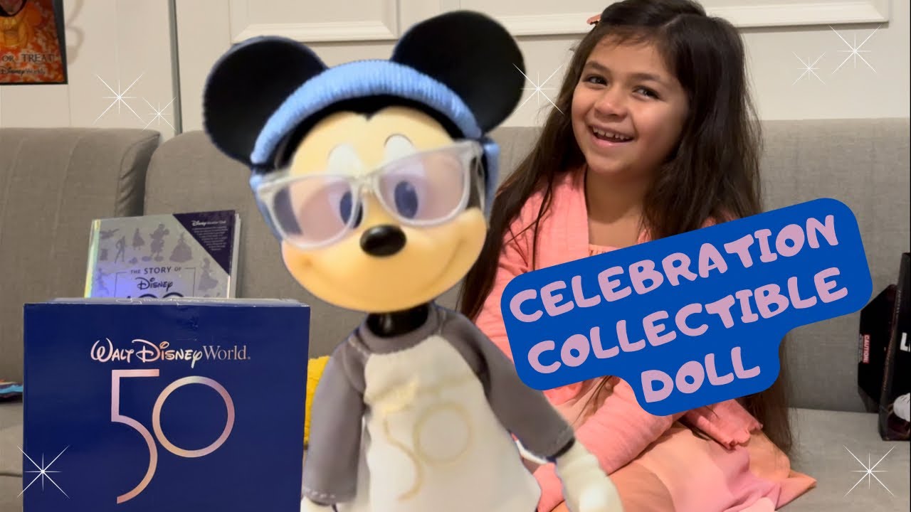 Walt Disney World Parks Mickey Mouse 50th Anniversary Toy from Saratoga ...