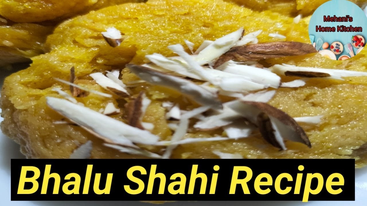 bhalu shahi recipe @mehanishomekitchen474 - YouTube