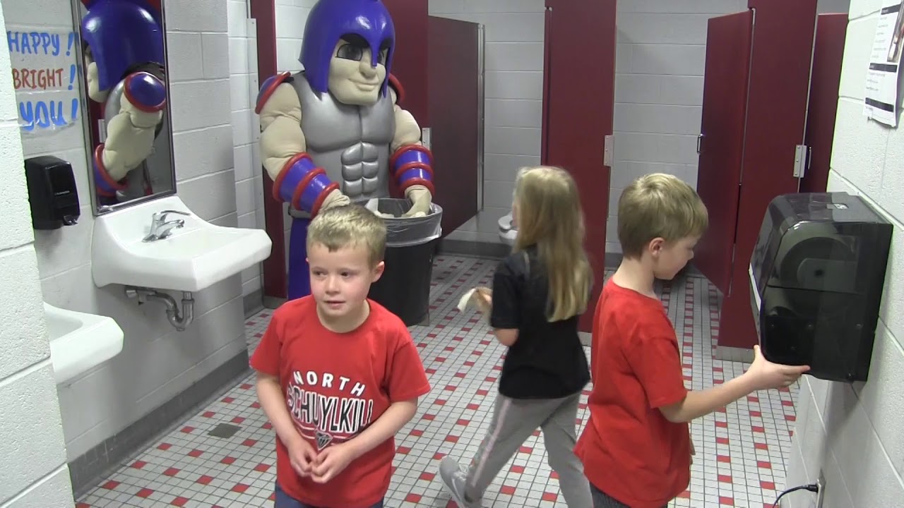 Restroom Expectations Kindergarten 2019 PBIS Series - YouTube