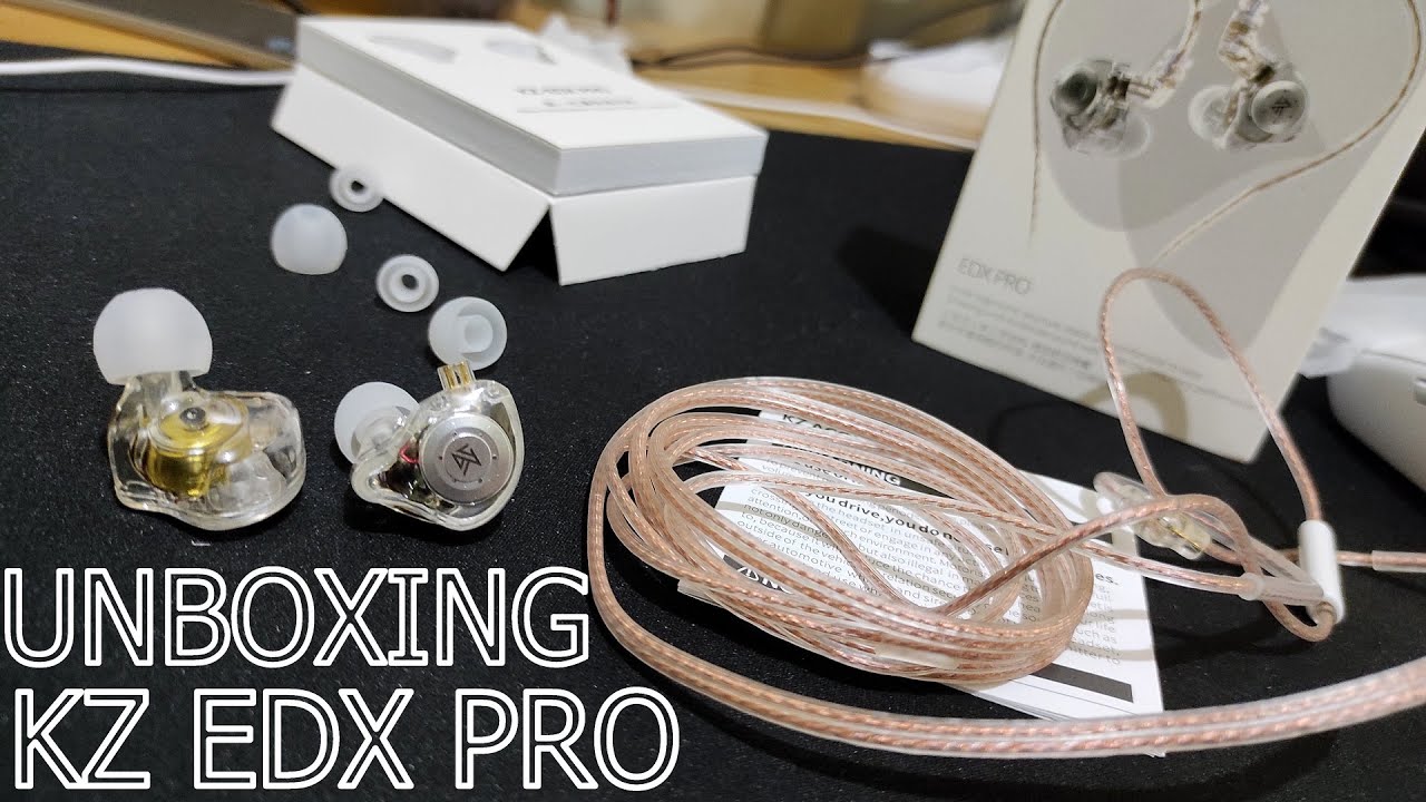KZ EDX PRO UNBOXING - YouTube