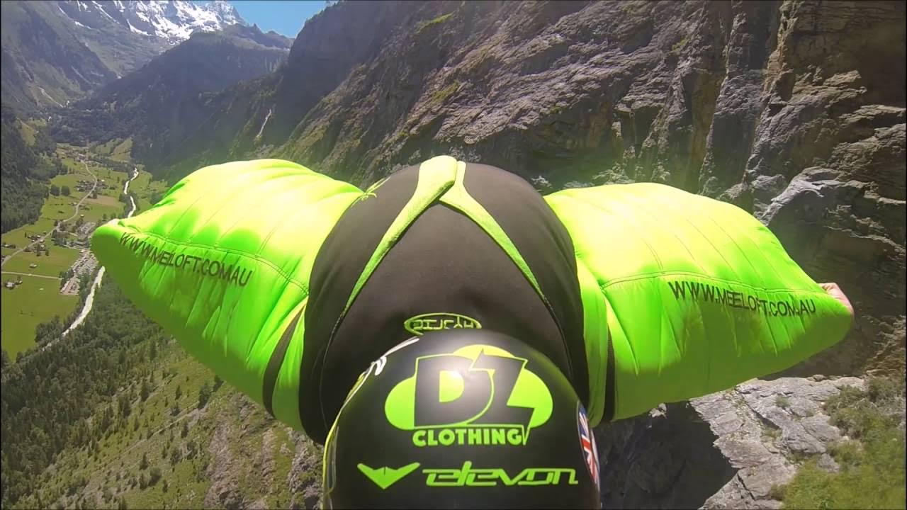 Wingsuit Proximity Flying through Waterfalls - YouTube