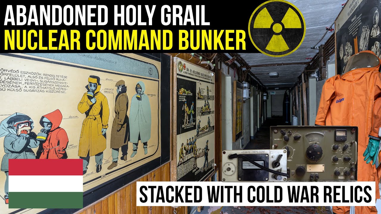 Tons of Cold War equipment stacked in best preserved bunker. - YouTube