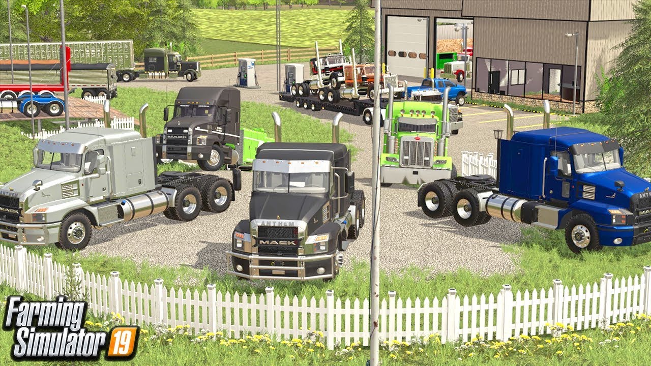 HUGE! SHIPMENT OF CUSTOM TRUCKS ($2,000,000) TO THE LOT (ROLEPLAY) FS ...
