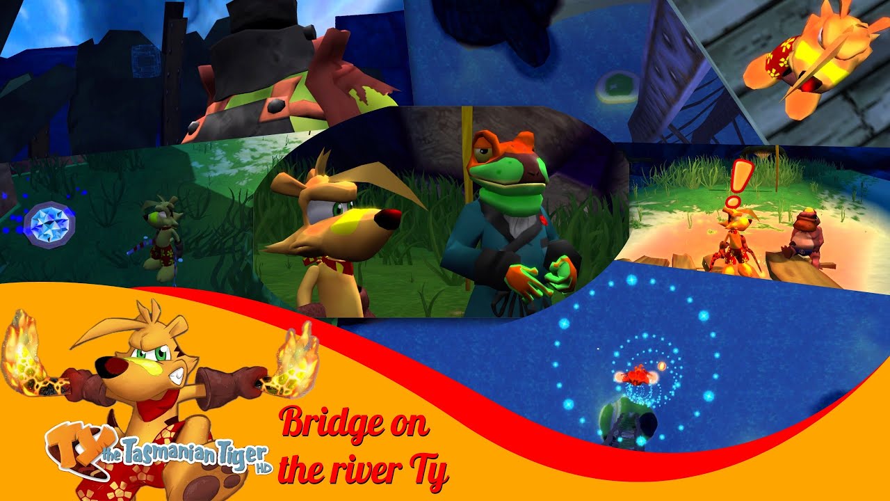 Let's Play Ty the Tasmanian Tiger - Part 5 - Bridge on the river Ty ...