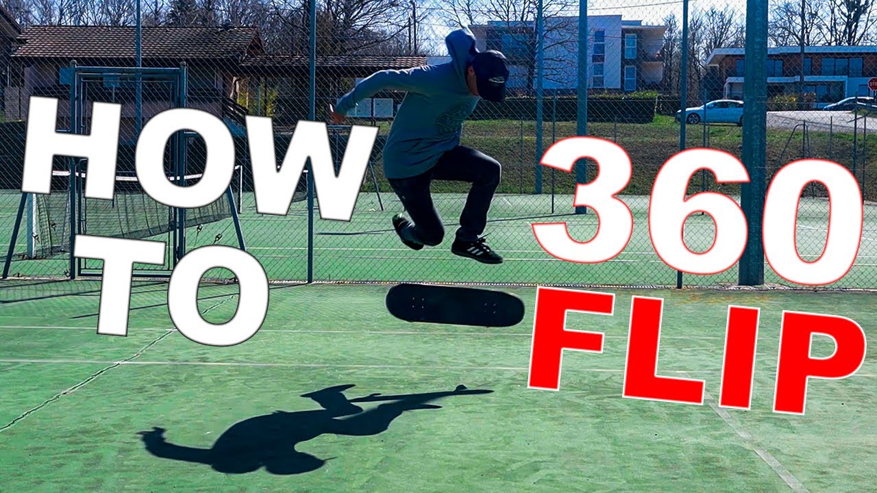 HOW TO TREFLIP ?! Full 360 flip step by step tutorial! The easiest way ...