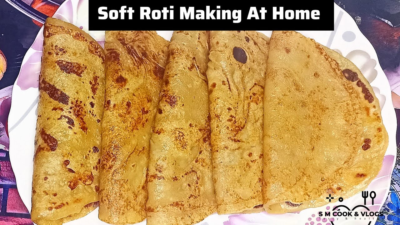 Soft Roti Making‼️Gula Ruti Recipe ‼️How To Make Chapathi #indianfood # ...