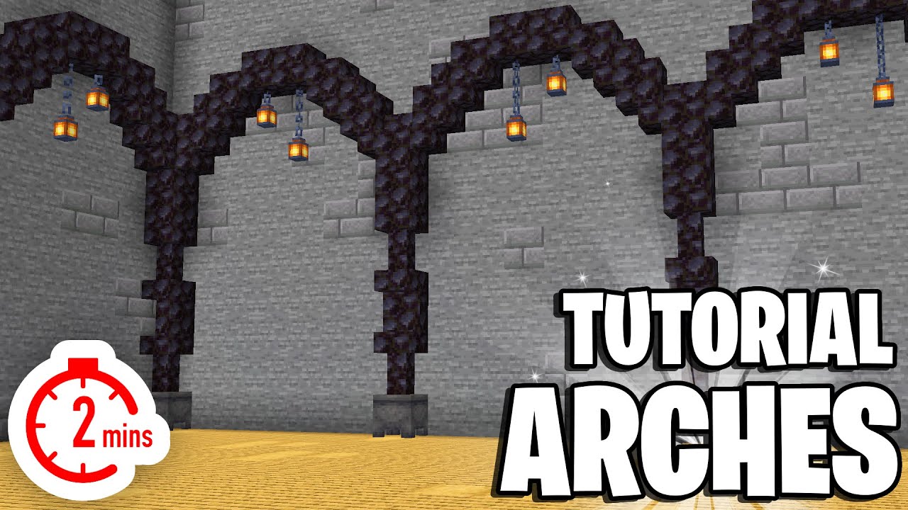 Master Arches in 2 Minutes - Easy Minecraft Tutorial - YouTube