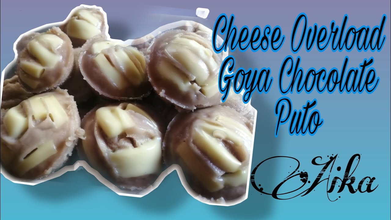 GOYA CHOCOLATE PUTO|CHEESE OVERLOAD|TUTORIAL - YouTube
