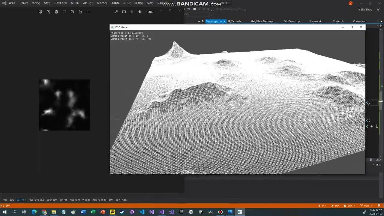 [DirectX 11] Terrain HeightMap - YouTube
