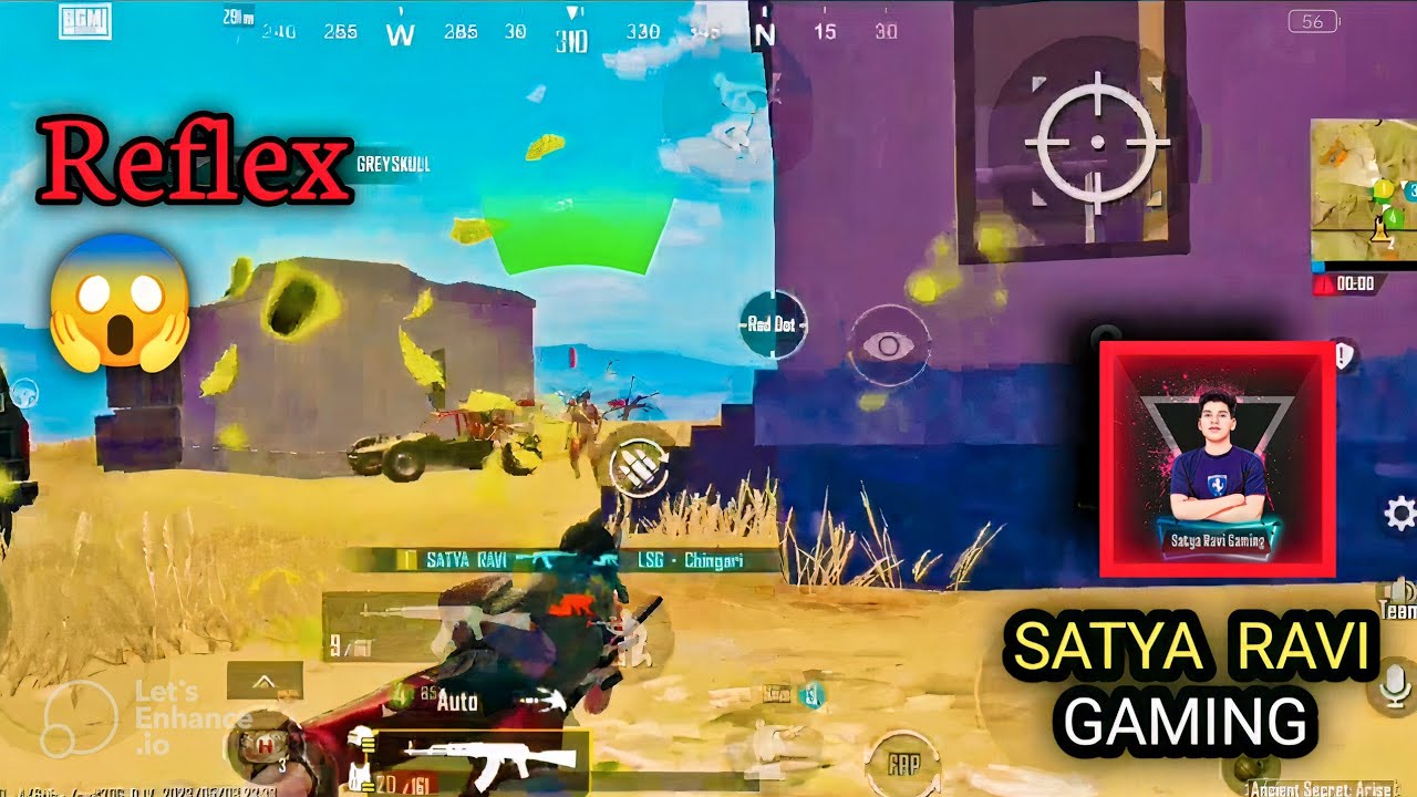 Miramar amazing fight scene 😱 SATYA RAVI GAMING 👍 #bgmi # ...