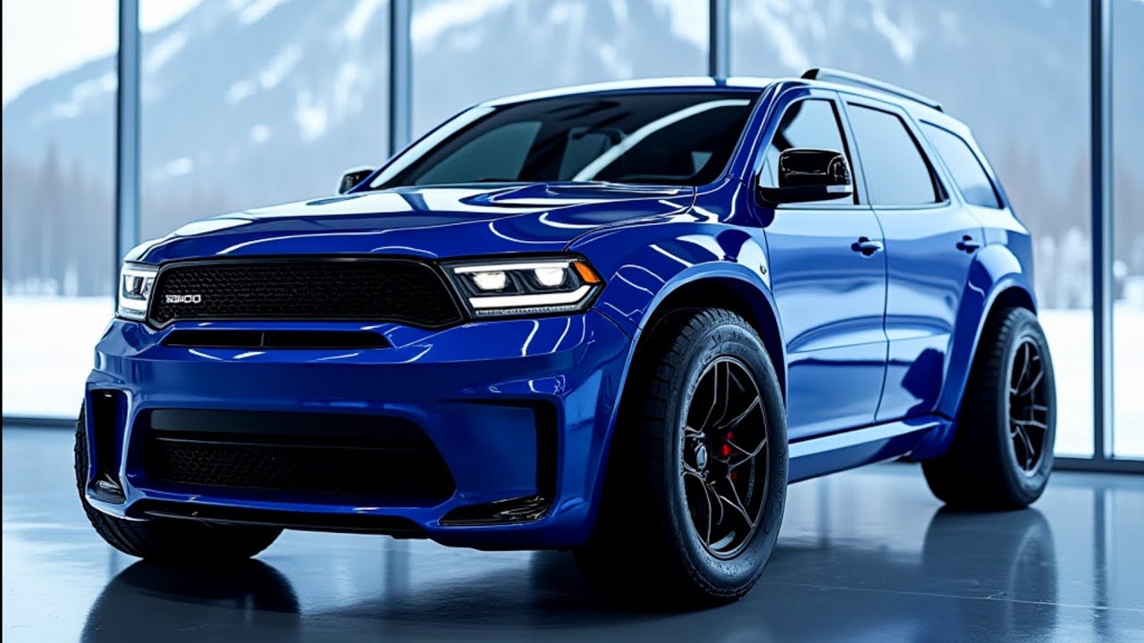 2026 Dodge Nitro Revealed; a modern SUV concept combining futuristic ...